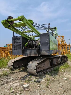 China Low Price 85T Crawler Cranes ZCC850V 83m Maximum Lifting Height Yellow Color for sale
