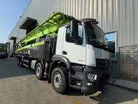 China 2025 Zoomlion 62-meter concrete pump truck has a stable boom and can be extended more quickly. for sale
