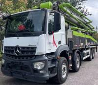 China Used 2020 Zoomlion 56m concrete pump truck with a stable boom and faster extension and retraction. for sale