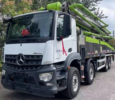 China Used 2020 Zoomlion 56m concrete pump truck with a stable boom and faster extension and retraction. for sale