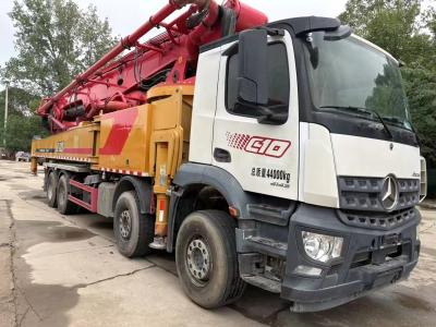 China 2021 Used Sany 62m Pump Truck with Mercedes-Benz Chassis - The First Choice for Efficient Construction for sale