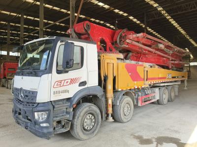 China 2020 Used SANY SYM5442THBEB 620C 10A 62m Pump Truck Mercedes Chassis for sale