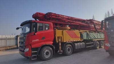 China Used Sany 63m Concrete Pump Sany Chassis for sale