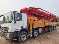 China 2021 SANY 72M Concrete Pump Truck on Mercedes Benz Chassis | Ultra-High Reach | Low Hours | Like New Condition for sale