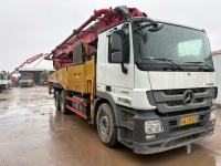 China JUST TENS OF THOUSANDS! SANY 49M Concrete Pump | Mercedes Actros Chassis | Only1600 Pump Hours | Insane Value for sale