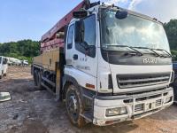 China Used 2021 SANY 65m Concrete Pump Truck Mercedes Benz Chassis Euro 5 for sale