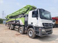 China Premium Used 2018 Zoomlion 60m  Pump Truck With Full Mercedes-Benz Chassis for sale