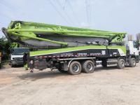 China Premium Used 2018 Zoomlion 60m  Pump Truck With Full Mercedes-Benz Chassis for sale