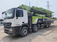 China Premium Used 2018 Zoomlion 60m  Pump Truck With Full Mercedes-Benz Chassis for sale