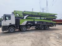 China Premium Used 2018 Zoomlion 60m  Pump Truck With Full Mercedes-Benz Chassis for sale