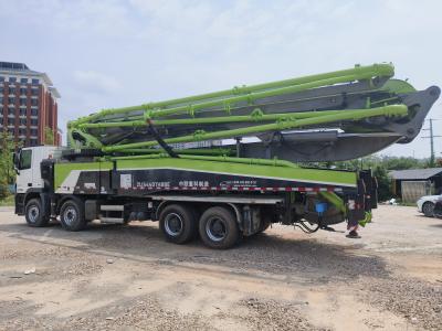 China Heavy Duty Concrete Pumping Truck Vehicle Featuring Extendable Boom and Robust Chassis Ideal for Large Scale Construction Projects for sale
