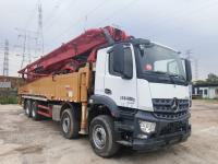 China Used 2020 SANY 56m Concrete Pump Benz Chassis Euro 5 Low Working Hours for sale