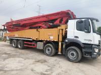 China Used 2020 SANY 56m Concrete Pump Benz Chassis Euro 5 Low Working Hours for sale