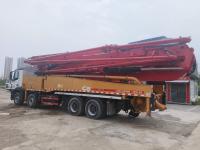 China Used 2020 SANY 56m Concrete Pump Benz Chassis Euro 5 Low Working Hours for sale