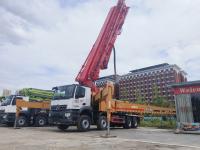 China Used 2021 SANY 65m Concrete Pump Truck Benz Chassis -EXCELLENT CONDITION for sale