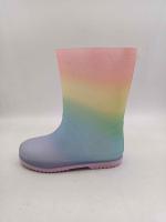 China Comfortable Childrens Gumboots OEM Design 100% Waterproof Light Up Wellies for sale