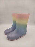 China Comfortable Childrens Gumboots OEM Design 100% Waterproof Light Up Wellies for sale