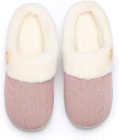 China Silent Sole Warm Comfy Women's Indoor Slippers Memory Foam House Slipper for sale