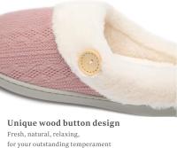 China Silent Sole Warm Comfy Women's Indoor Slippers Memory Foam House Slipper for sale