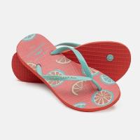 China Tropical Print Styles Women's Flip Flops Fitflop Summer Sandals for Casual for sale