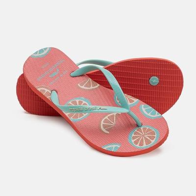China Tropical Print Styles Women's Flip Flops Fitflop Summer Sandals for Casual for sale