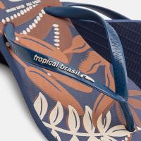 China Lightweight Palm Leaves Print Flip Flop Sandals Womens Custom Logo for sale