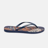 China Lightweight Palm Leaves Print Flip Flop Sandals Womens Custom Logo for sale