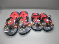 China Spider Man Design Childrens Flip Flops Kids Character Sandals Customizable for sale