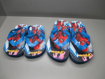 China Non Slip Spider Man Kids Summer Slippers Sandals For Casual Outdoor Use for sale
