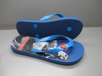 China PE EVA Materials Kids Flip Flops Superman Character Open Toe Childrens Sandals for sale