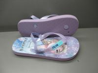 China Customized Logo Kids Flip Flops Sandals Disney Character Summer Childrens Slipper for sale