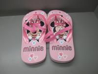 China Licensed Minnie Character Kids Flip Flops Sandals Screen Print And 3D Print for sale