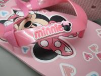 China Licensed Minnie Character Kids Flip Flops Sandals Screen Print And 3D Print for sale