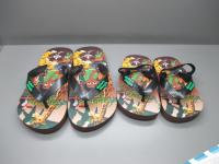China OEM PE EVA Kids Character Flip Flops Sandals Open Toe Style Anti Slip Design for sale