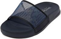 China EVA Material Slip On Beach Flat Sandals With Transparent Uppers Customizable for sale