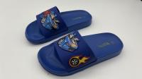 China EVA Sole Kids Pool Slides Sandals Mattel Character Anti Slip With Nature Rubber Upper for sale