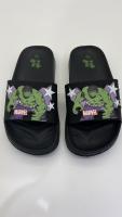 China Vibrant Character Kids Pool Slide Hulk Sandals Easy Slip On Style for sale