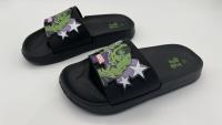 China Vibrant Character Kids Pool Slide Hulk Sandals Easy Slip On Style for sale