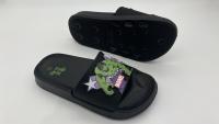China Vibrant Character Kids Pool Slide Hulk Sandals Easy Slip On Style for sale