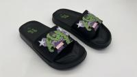 China Vibrant Character Kids Pool Slide Hulk Sandals Easy Slip On Style for sale