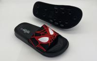 China Kids Slides Pool Mule Sandals Spider Man Summer Sandals Customized Logo for sale