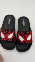 China Kids Slides Pool Mule Sandals Spider Man Summer Sandals Customized Logo for sale