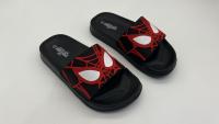 China Kids Slides Pool Mule Sandals Spider Man Summer Sandals Customized Logo for sale