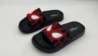 China Kids Slides Pool Mule Sandals Spider Man Summer Sandals Customized Logo for sale