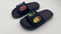 China Slip On Licensed Childrens Pool Slide Sandals Avengers Slipper Lightweight for sale