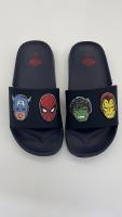 China Slip On Licensed Childrens Pool Slide Sandals Avengers Slipper Lightweight for sale