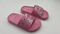 China Open Toe Childrens Summer Slippers Barbie Pool Slide Sandals OEM Brand for sale