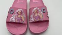 China Open Toe Childrens Summer Slippers Barbie Pool Slide Sandals OEM Brand for sale