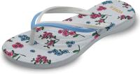 China Twin Uppers Women Fitflop Summer Sandals With Injected PVC Printed Soles for sale