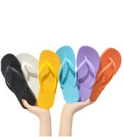 China Customizable EVA PVC Women's Flip Flops Anti Slip Lightweight For Casual Outdoor for sale
